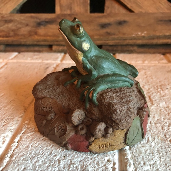 Tom Clark | Accents | Tim Wolfe Reinfield Figurine 91 Vtg 1991 Frog Tom ...
